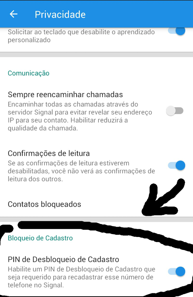 Instalei o Signal, e agora? – mar1sc0tron